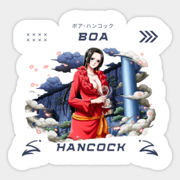 Boa Hancock Boa Hancock Sticker Teepublic